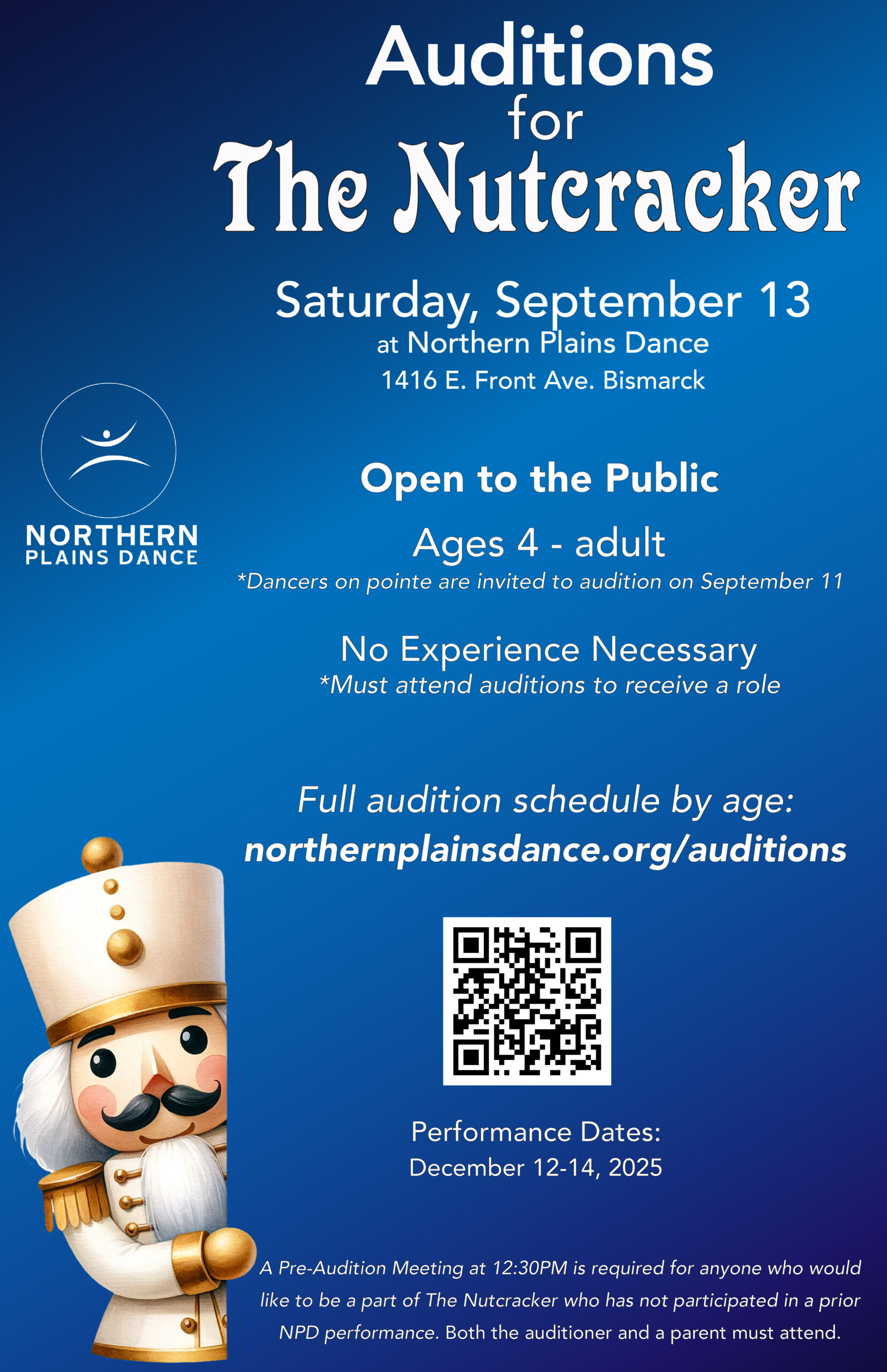 Auditions | Dance for Everybody | Northern Plains Dance